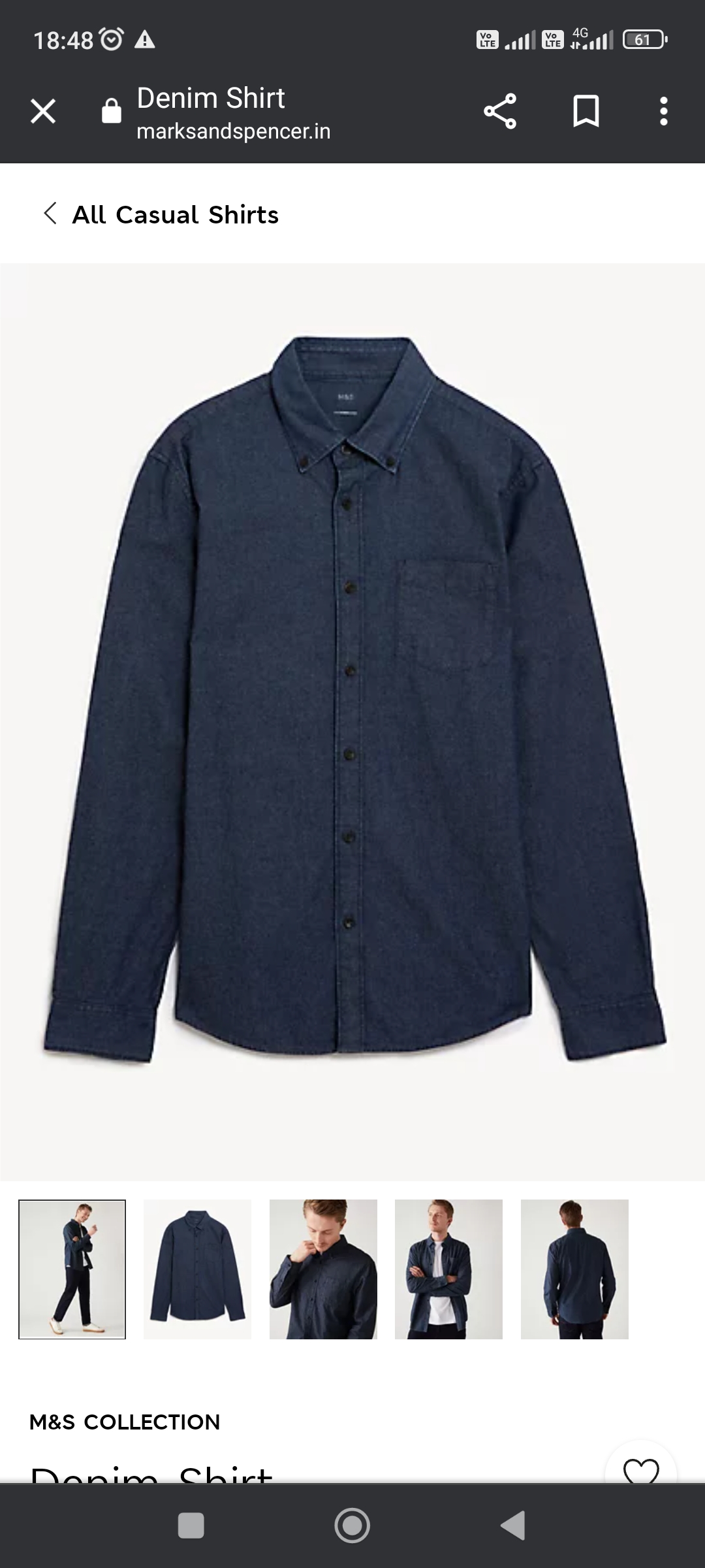 D’Avino bespoke denim shirt – Permanent Style