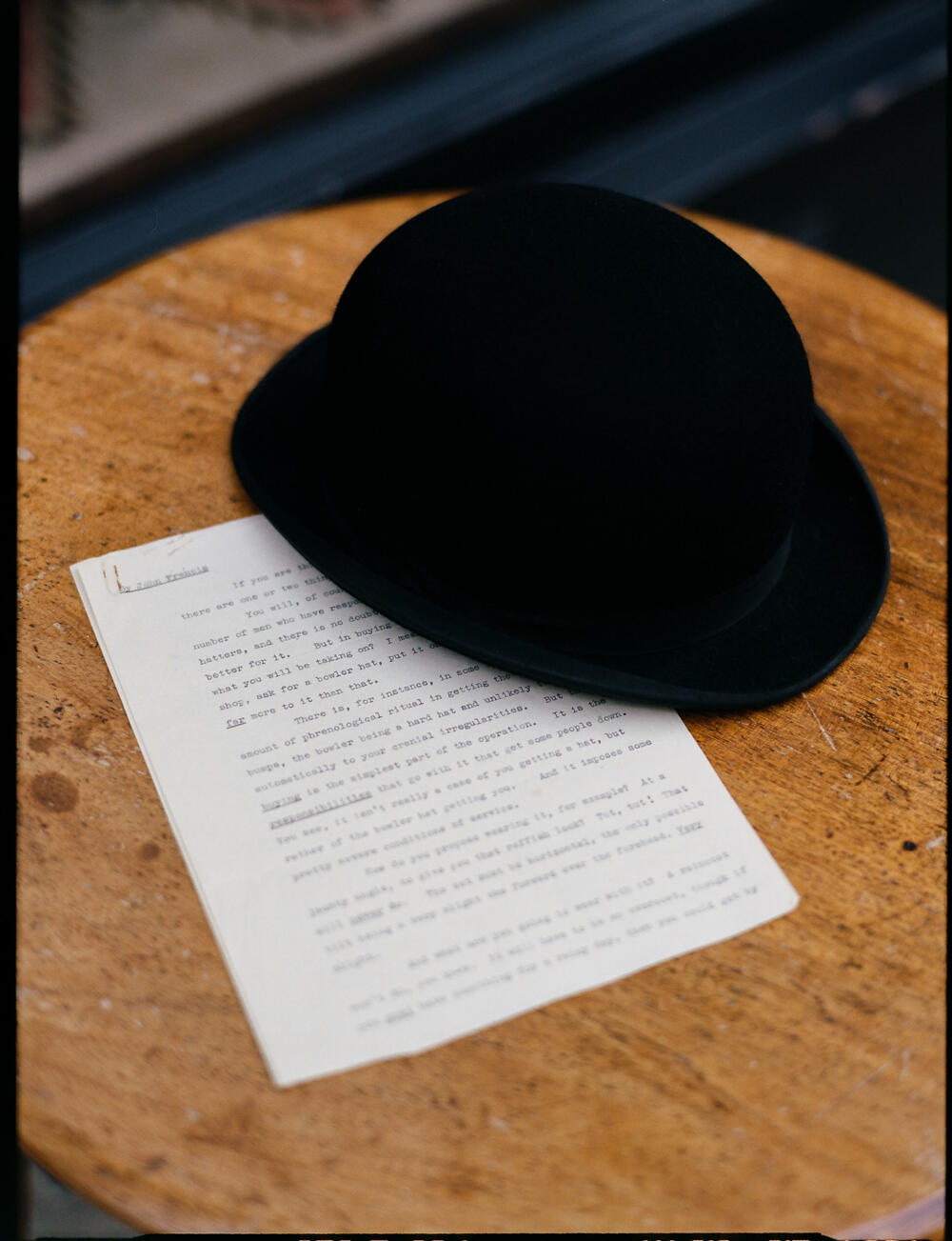 The bowler hat in the fifties: My grandfather’s blog – Permanent Style