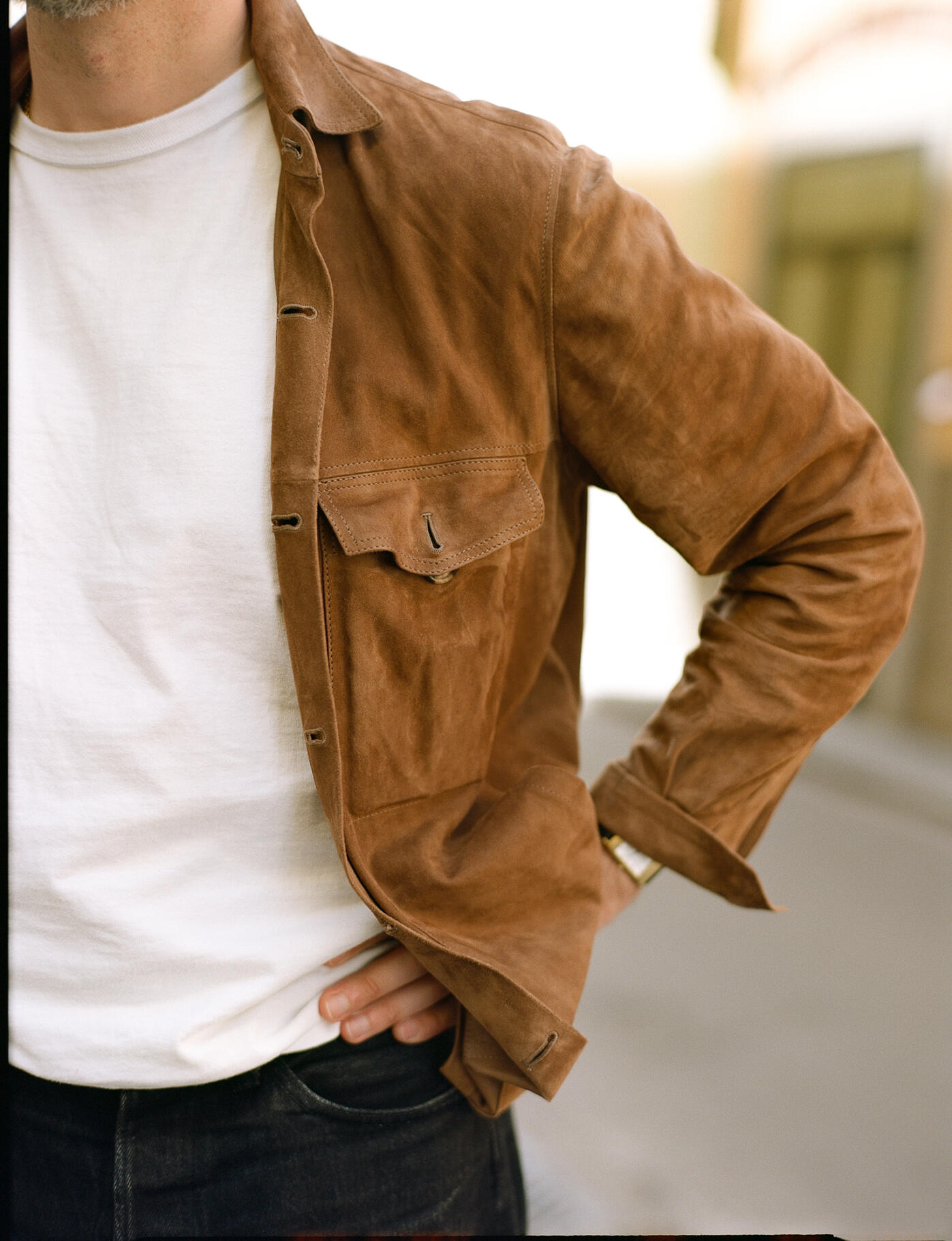 The Suede Overshirt made-to-order programme – Permanent Style